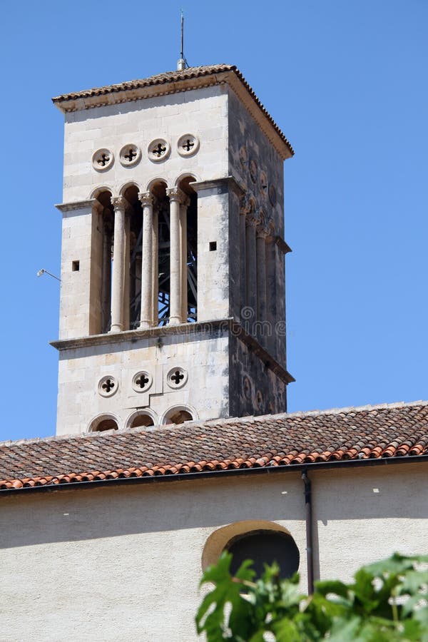 Bell tower stock photo. Image of clay, column, tree, roof - 26430674
