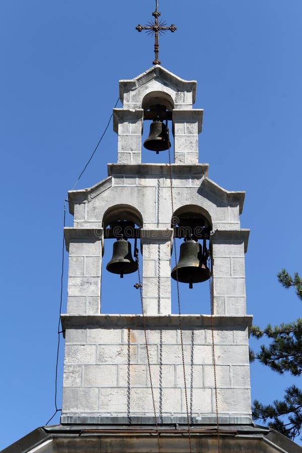 Bell tower stock image. Image of built, bell, church - 26432191