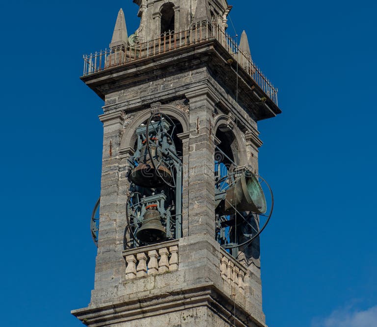 Bells stock photo. Image of architecture, bronze, blue - 160865176