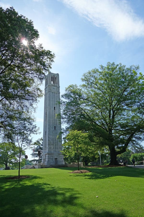 The Bell Tower on the Campus of North Carolina State University in ...