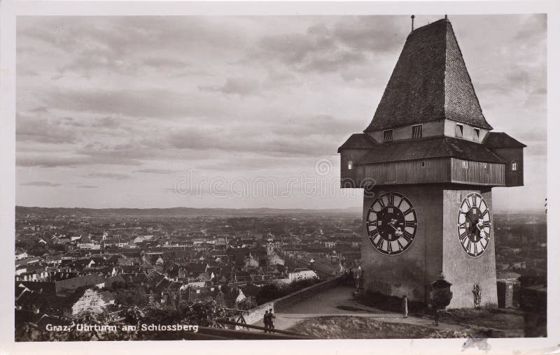 The Bell Tower in the Castle of Graz, Austria Editorial Photo - Image ...
