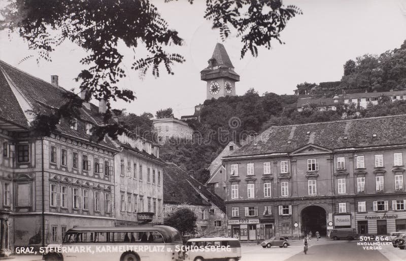 The Bell Tower in the Castle of Graz, Austria Editorial Stock Image ...