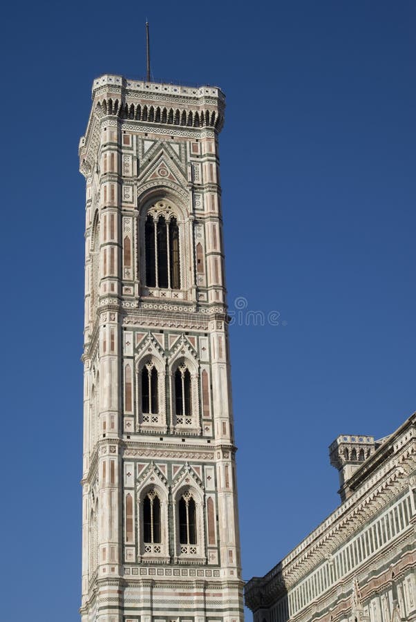 Bell Tower of Florence Cathedral Stock Photo - Image of duomo, view ...