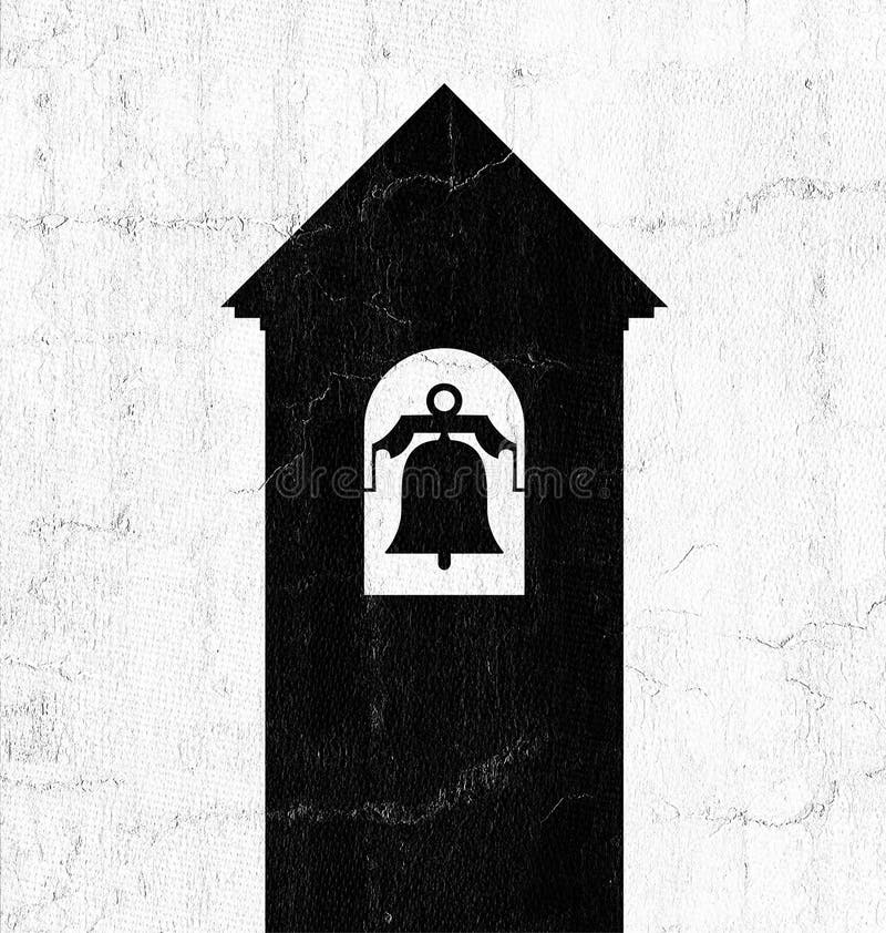 Bell tower illustration stock illustration. Illustration of ...