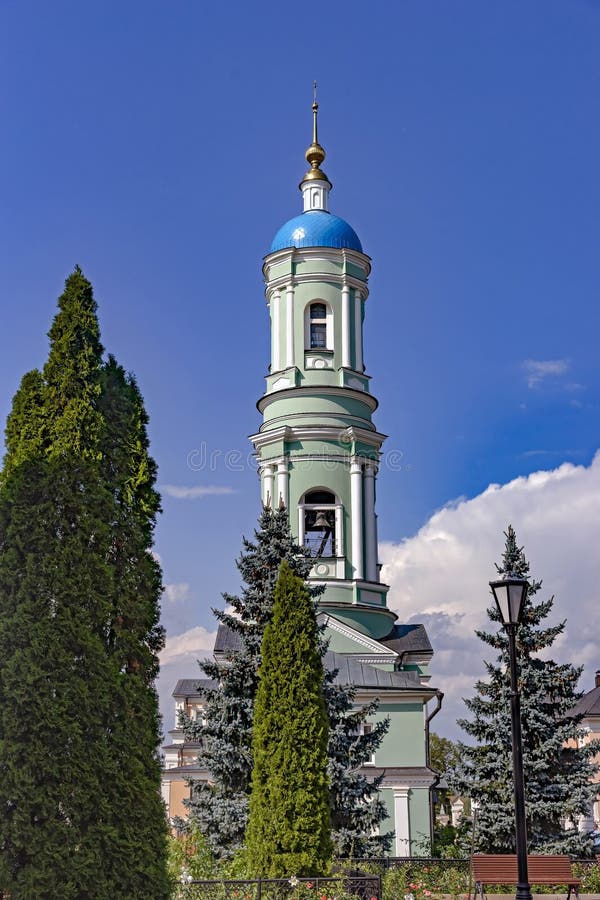 Bell Tower of the Introduction To the Temple Monastery 3 Stock Image - Image of building, dome ...