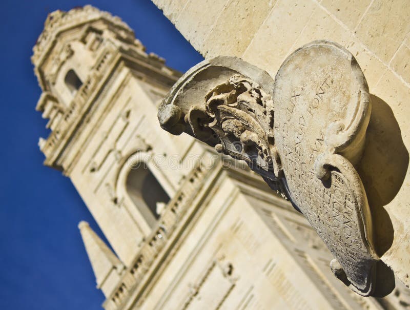 BELL TOWER, LECCE CATHEDRAL, Baroque Stock Image - Image of ...