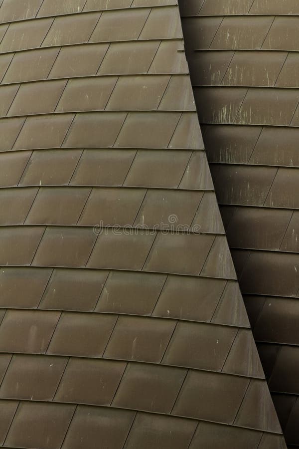 The Bell Tower Metal Texture Brown Perth Australia Editorial Stock ...