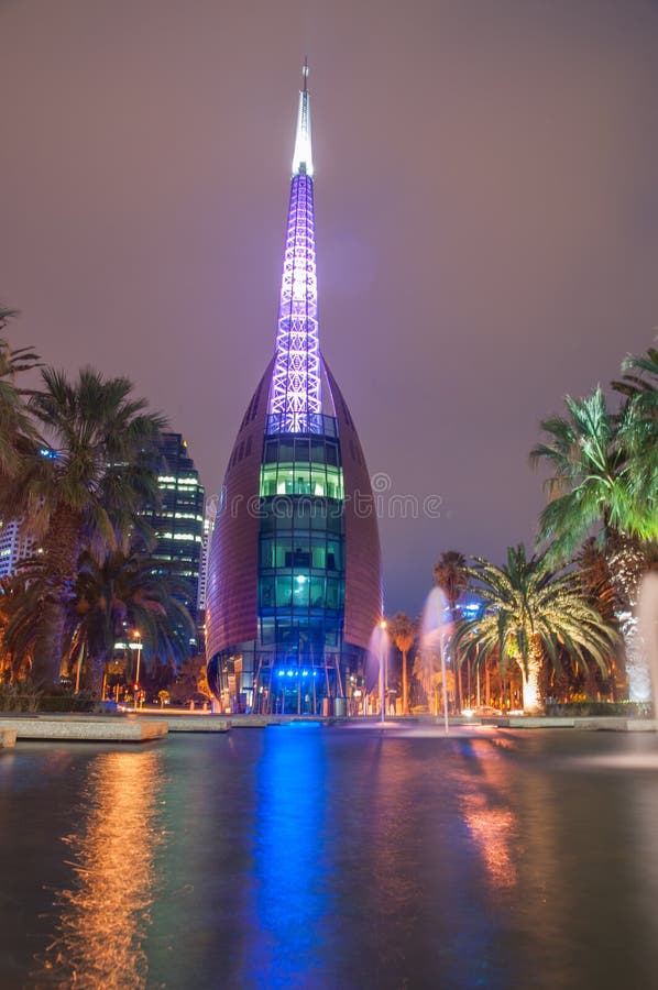 Bell Tower stock image. Image of perth, light, bell, australia - 41554059