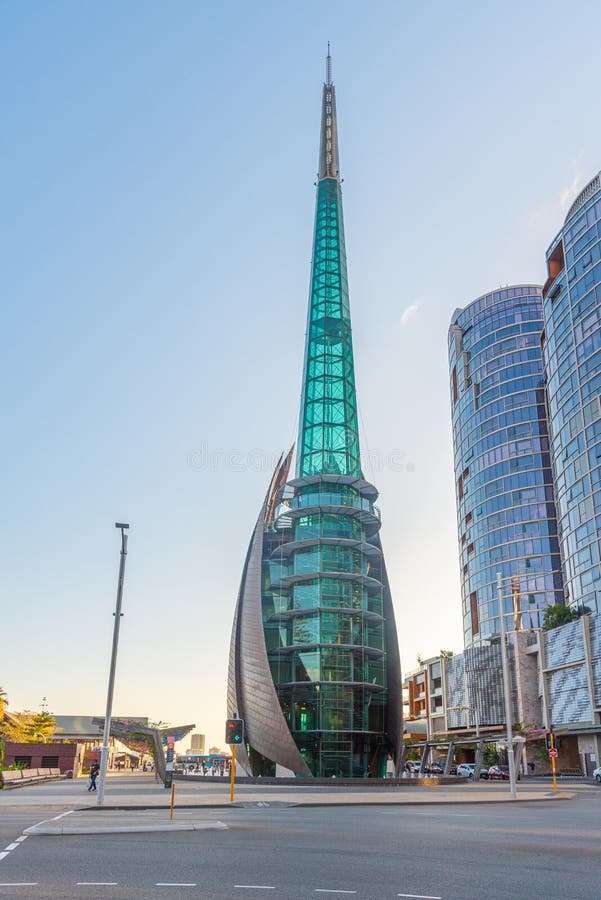 The Bell Tower in Perth, Australia Editorial Photo - Image of ...