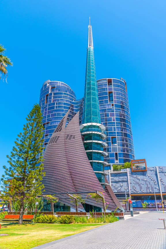 The Bell Tower in Perth, Australia Editorial Image - Image of shape ...