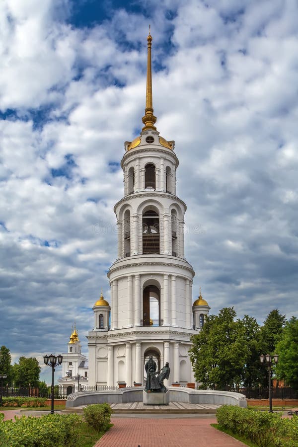 Bell Tower in Shuya, Russia Stock Image - Image of shuya, orthodox ...