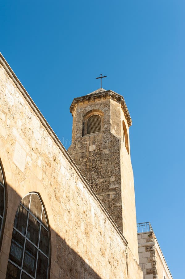 Bell tower stock image. Image of bell, tower, city, israel - 49399561