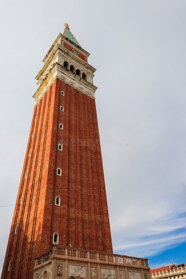 Bell Tower of St. Mark S Basilica (Campanile Di San Marco) in Venice ... Bell Tower of St. Mark S Basilica (Campanile Di San Marco) in Venice ...