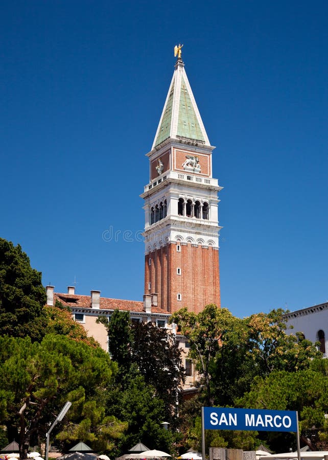 Bell Tower at St Mark S Square Stock Photo - Image of marco, romantic ... Bell Tower at St Mark S Square Stock Photo - Image of marco, romantic ...