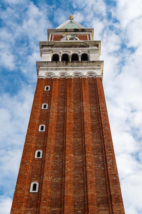 Bell Tower in Venice stock image. Image of italy, place - 28076161