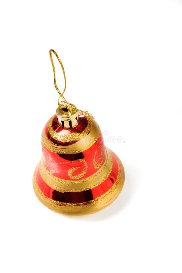 Bell Toy Isolated on White Background Stock Photo - Image of isolated ...