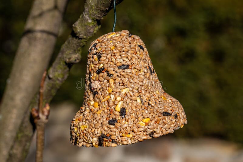 Bell from Various Grains, a Delicacy for All the Birds in the Garden ...