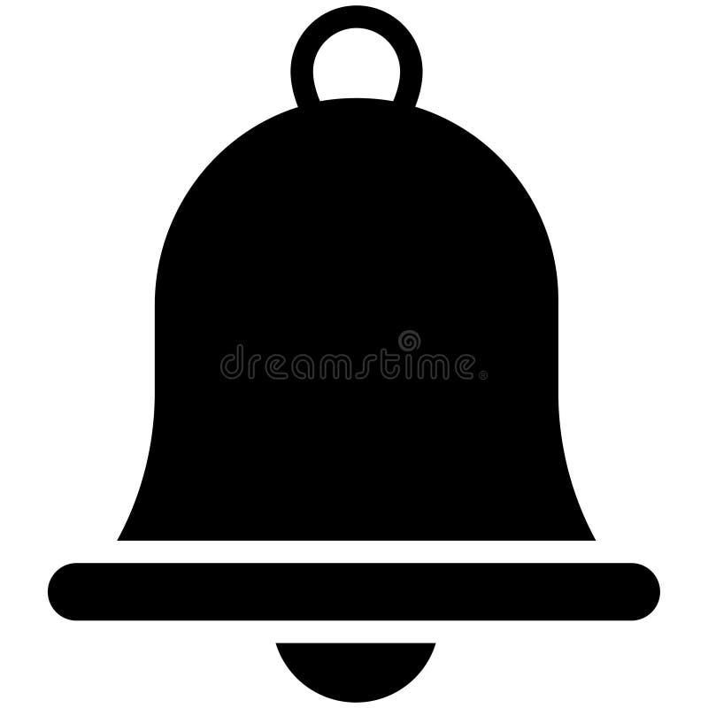 Bell Vector Glyph Icon. Modern Glyph Symbols. Collection of Traditional ...