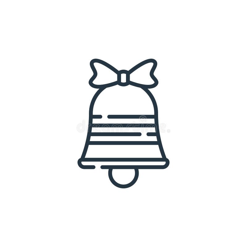 Bell Vector Icon. Bell Editable Stroke. Bell Linear Symbol for Use on ...