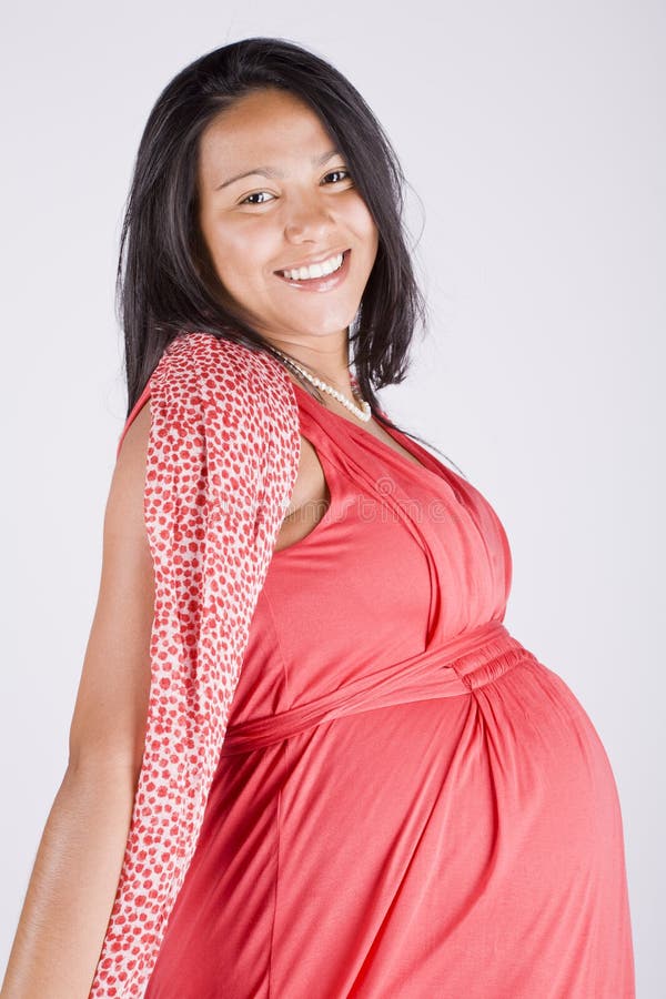 Bella donna incinta fotografia stock. Immagine di anticipazione - 16067828