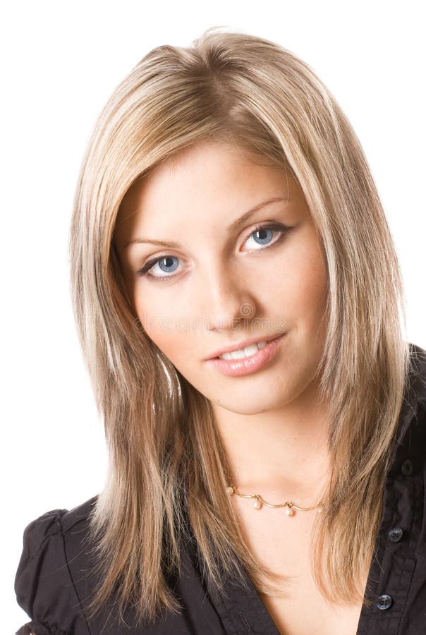 Bella Giovane Ragazza Bionda Immagine Stock - Immagine di cura, biondo ...