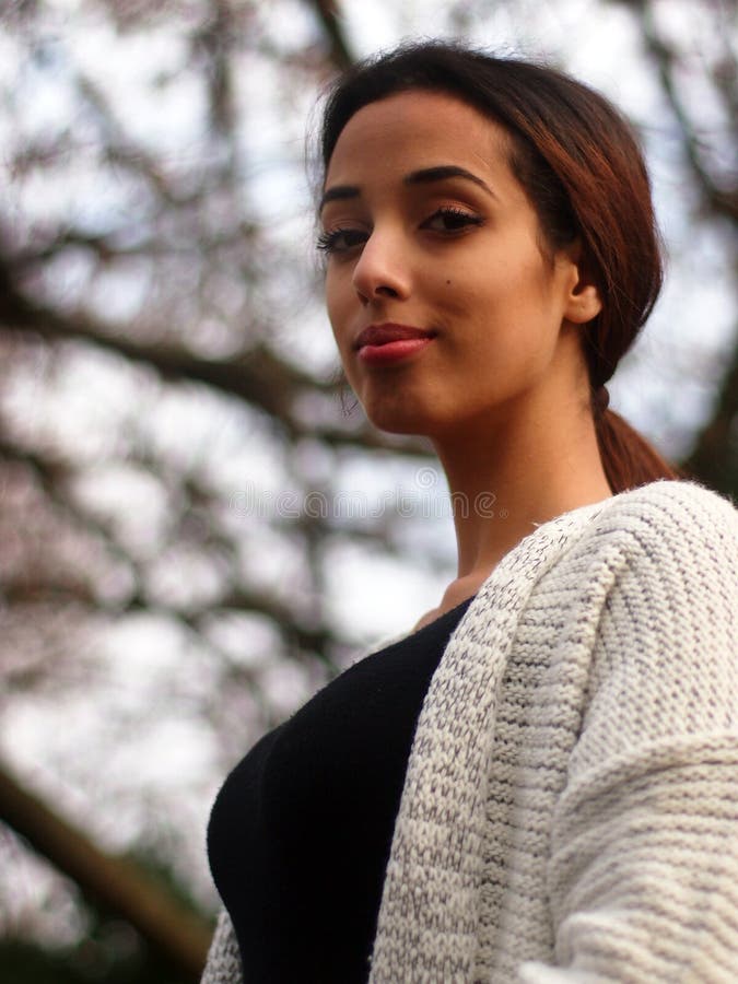 Bella Ragazza Marocchina a Padova Fotografia Stock - Immagine di bello ...