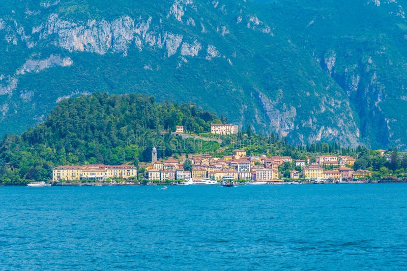 Bellagio Town and Lake Como in Italy Stock Photo - Image of lombardy ...