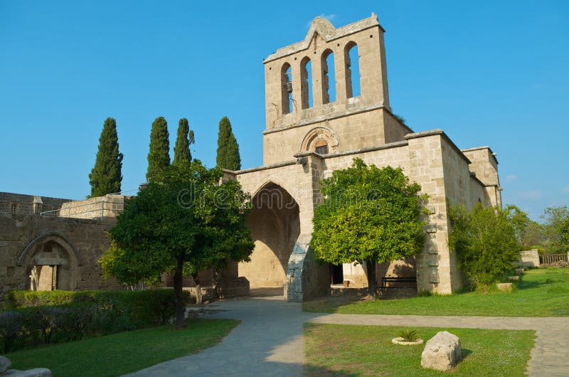 Bellapais Abbey stock image. Image of famous, place, nature - 20949783