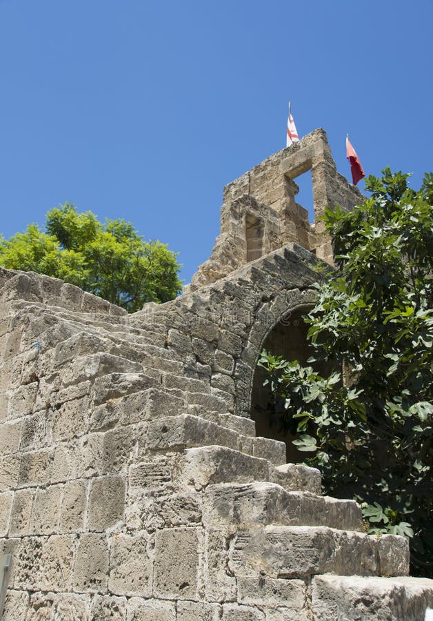 Bellapais monastery stock photo. Image of monastery, landmark - 30325256