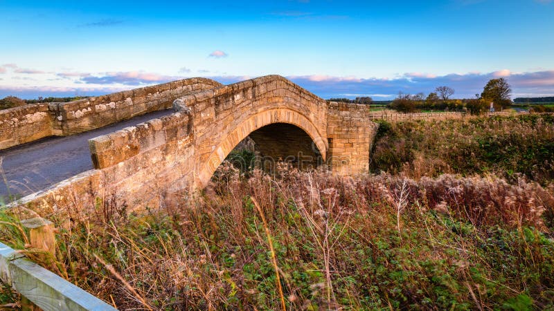 Bellasis Bridge Over River Blyth Stock Photo - Image of crossing, hump ...