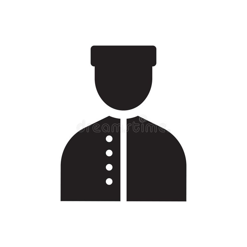 Bellboy Icon - Bellman Icon - Hotel Room Service Icon Stock Vector ...