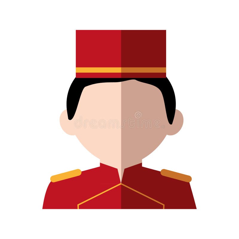 Bellboy Icon. Hotel Design. Vector Graphic Stock Vector - Illustration ...