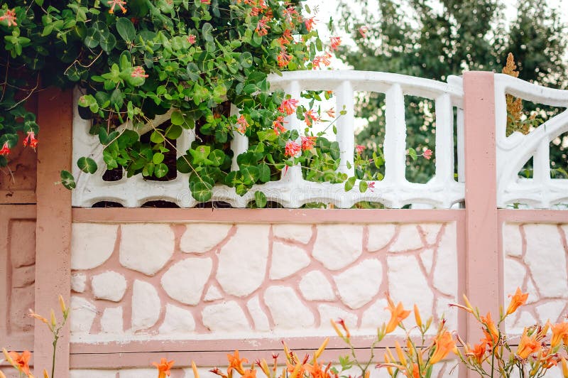 Belle Barrière Concrète De Barrière Moderne Ideas De Conception De ...