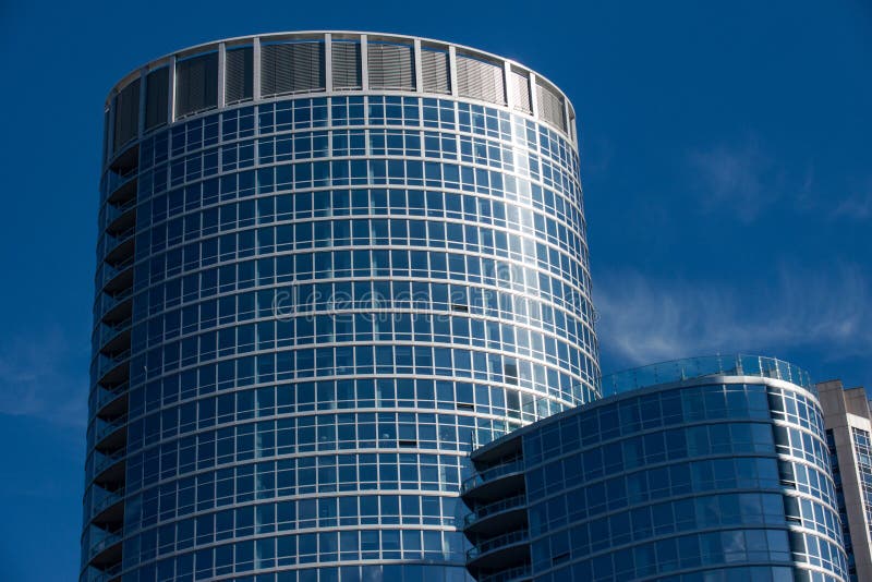 Belle Facciate in Edifici Residenziali Moderni in Citt? Immagine Stock ...