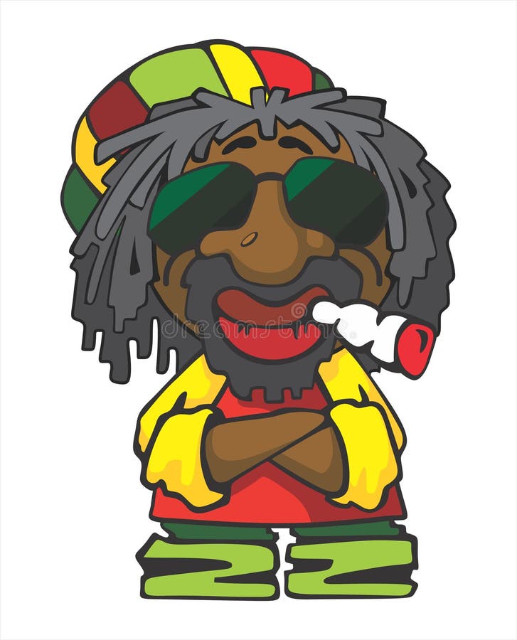 Beaux Chanson Et Graphisme De Reggae Illustration de Vecteur ...
