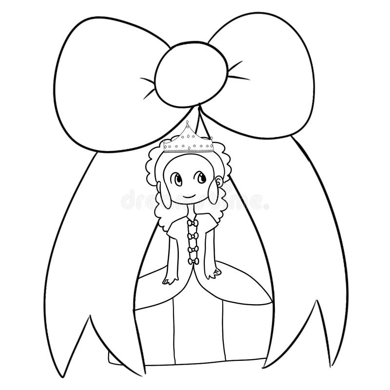 Belle Illustration De Jeune Fille Illustration Stock - Illustration du ...