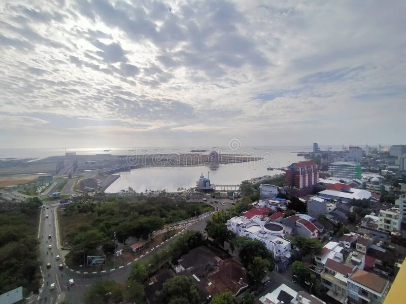 La ville de Makassar photo stock. Image du lieux, précisément - 108041808