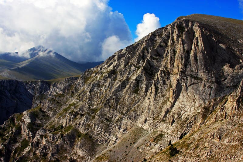Point Culminant Du Mont Olympe De L'île De Chypre. Monts Troodos Image ...