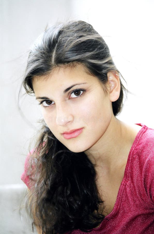 Bellezza Femminile Classica. Immagine Stock - Immagine di modo ...