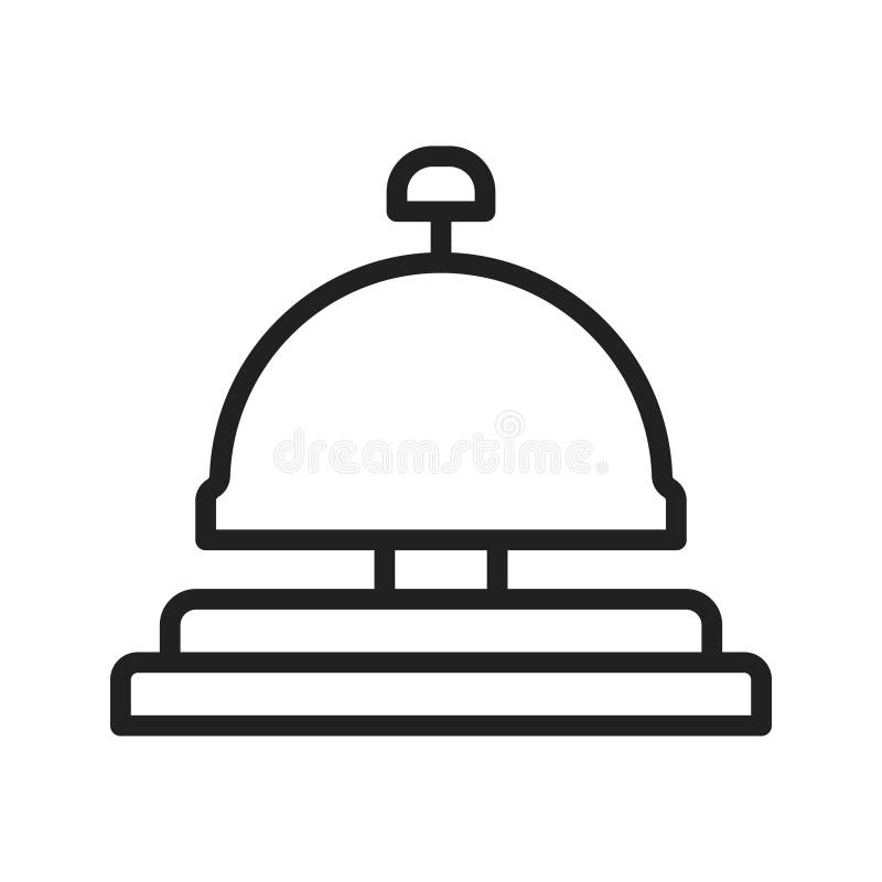 Bellhop Bell Icon Vector Image. Suitable for Mobile Apps, Web Apps and ...