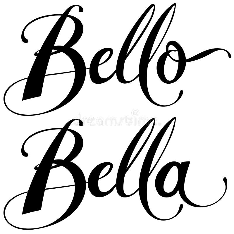 Bello Bella Stock Illustrations – 2 Bello Bella Stock Illustrations ...
