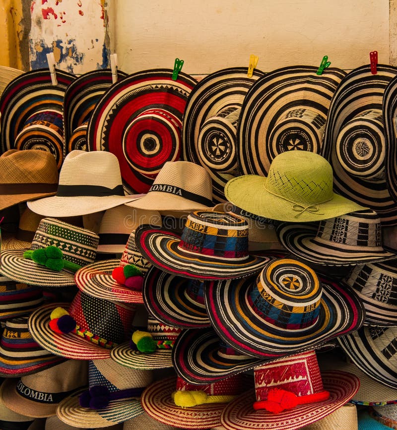 Cappello colombiano immagine stock. Immagine di decorazione - 18022829