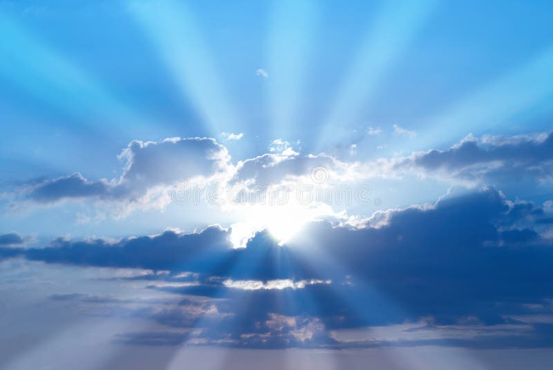 Bello cielo blu fotografia stock. Immagine di libertà - 22979336