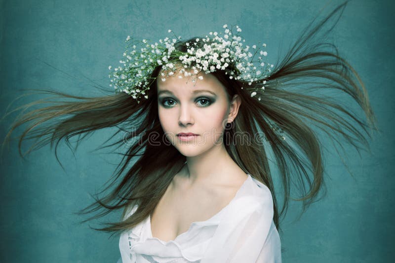 Bello fatato della foresta immagine stock. Immagine di faccia - 29089537