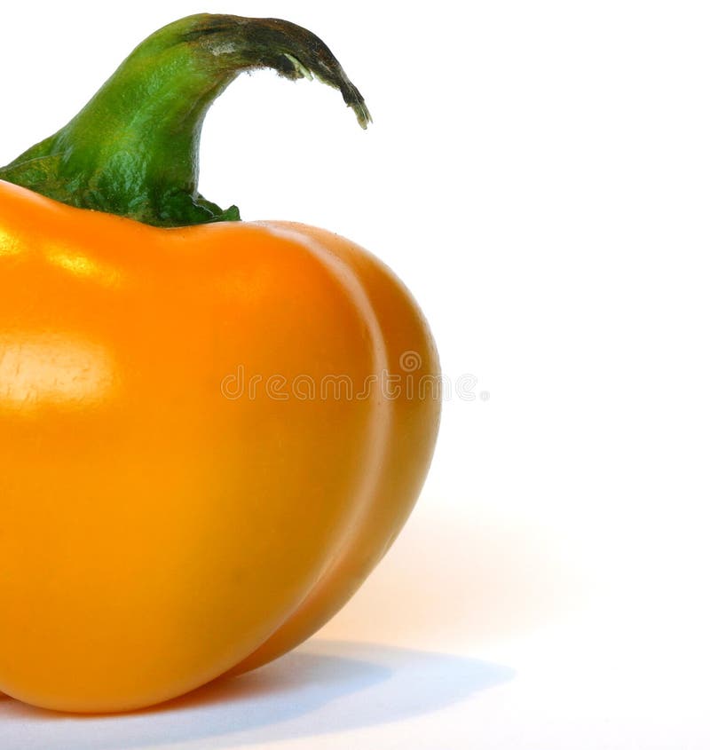 Pimiento amarillo foto de archivo. Imagen de comer, sano - 190114