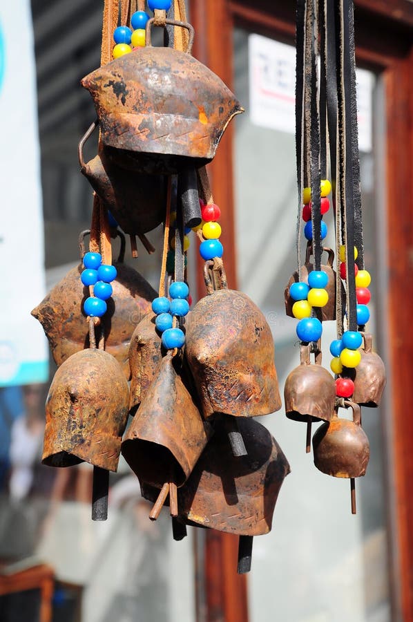 Bells stock image. Image of ancient, copper, farm, belt - 23742985