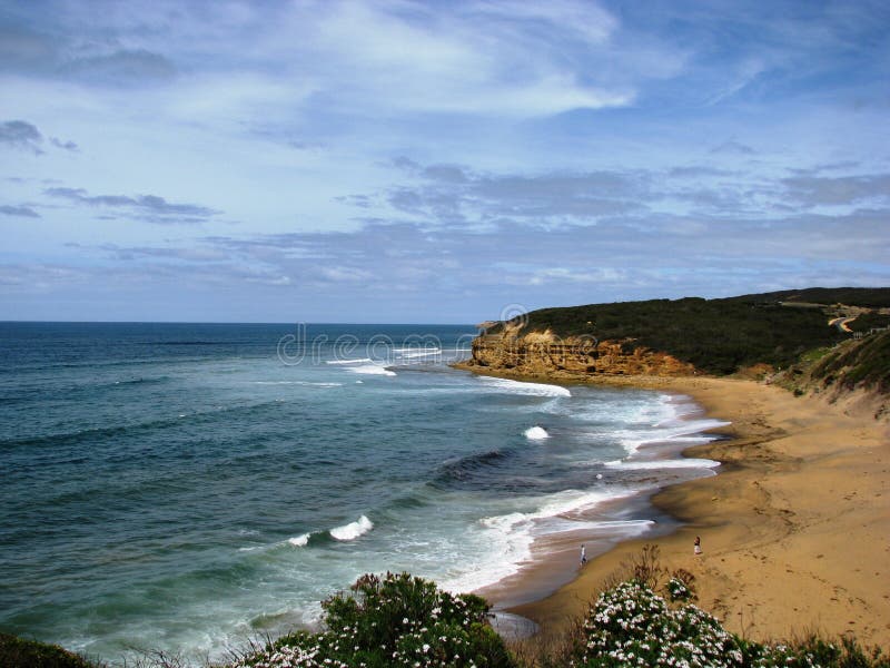Bells Beach stock image. Image of road, ocean, torquay - 7800895