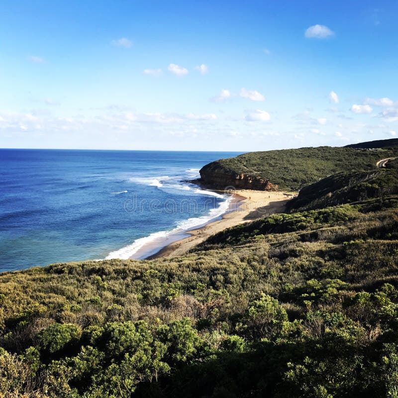 Bells beach stock photo. Image of road, great, beach - 94175562