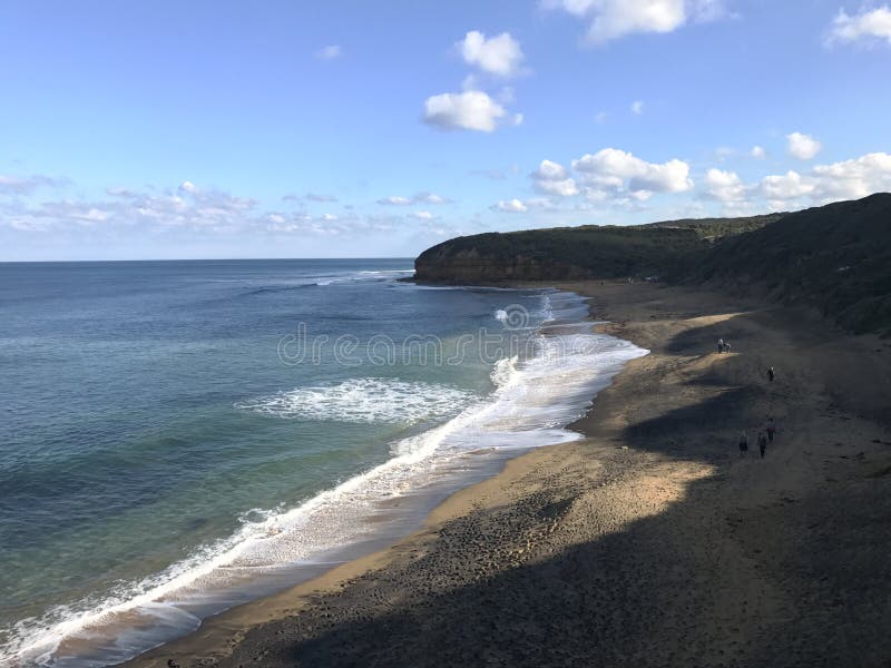 Bells beach stock image. Image of horizon, bells, beach - 94175679