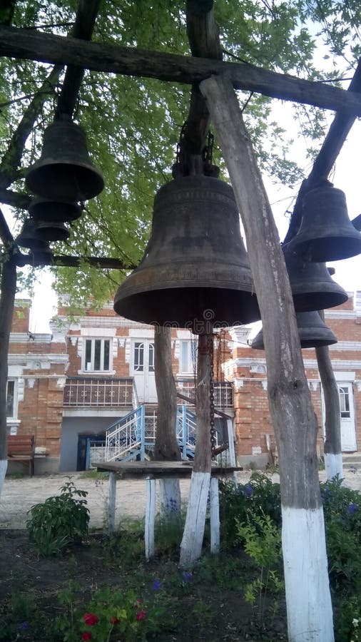 The bells stock image. Image of medieval, arhitectural - 166223163